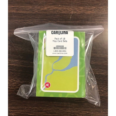 Set of Map Matching Cards, EA | Labscoop